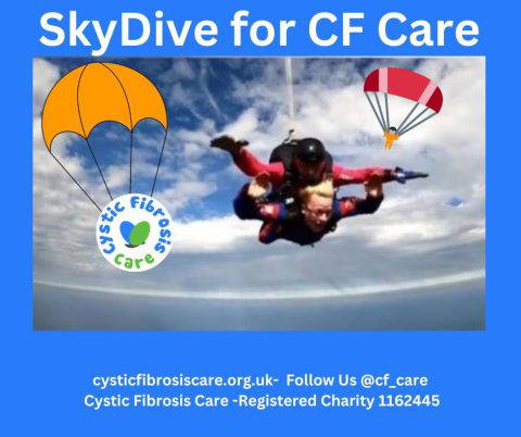 Support our Sky Divers | Cystic Fibrosis Care
